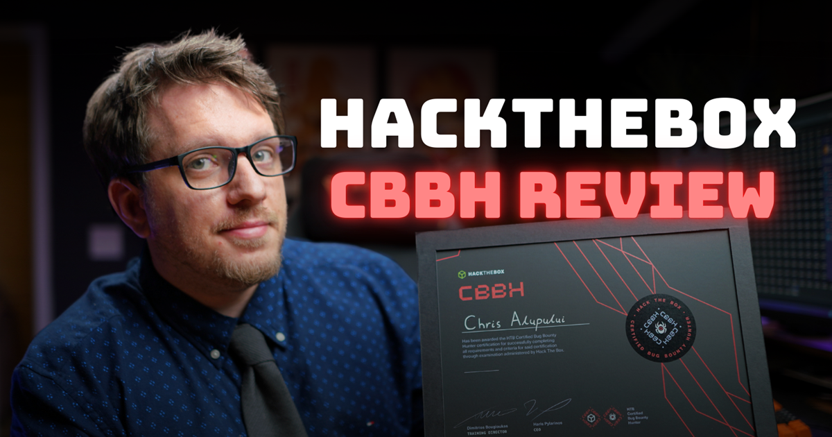 cbbh exam review 2025 for hackthebox | . / chrisalupului