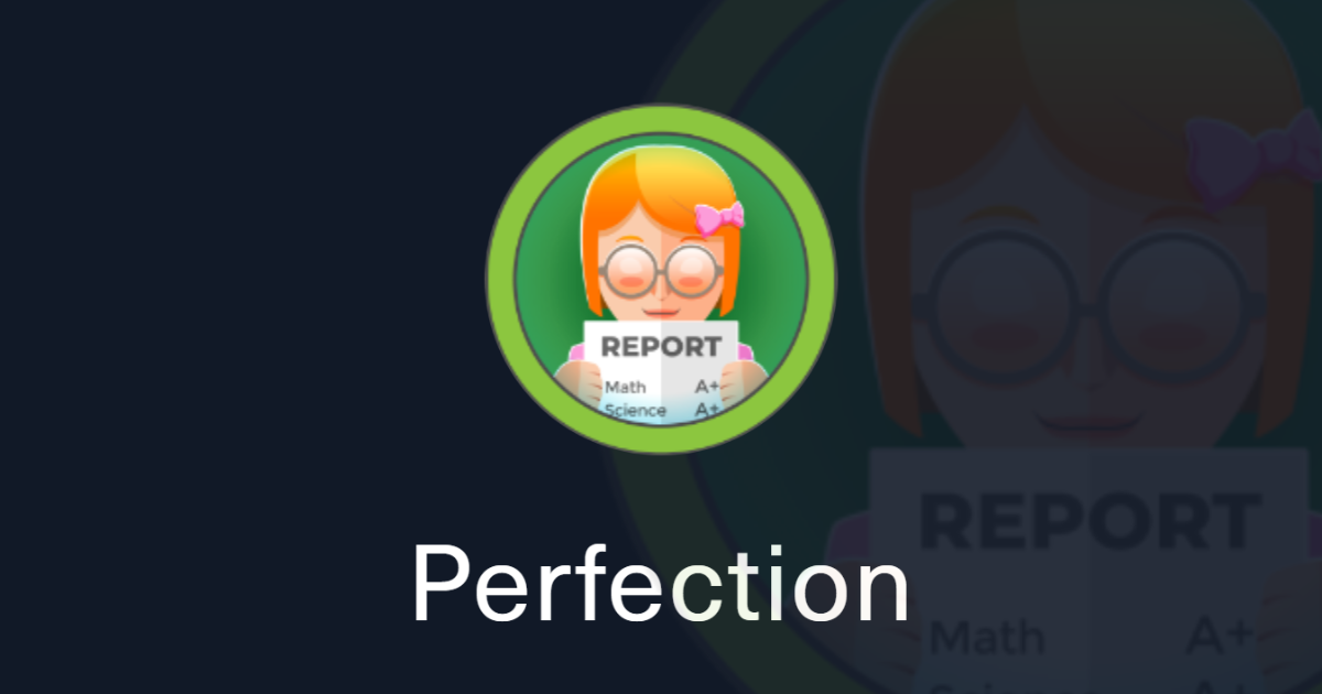htb: perfection walkthrough | . / chrisalupului